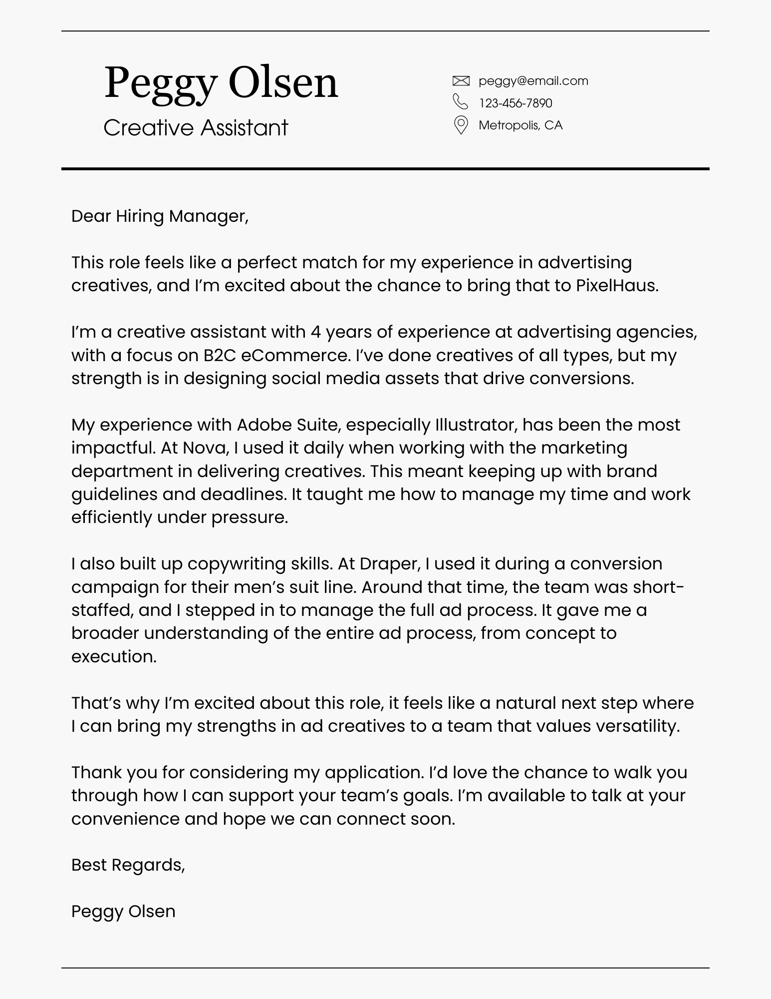 How to Write a Great Cover Letter in 2025. (With examples) - SlingShot ...